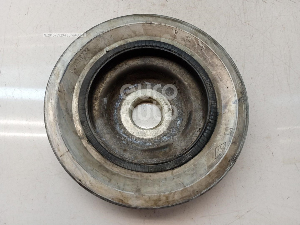 8201017784 Шкив коленвала (мет) RENAULT | Запчасти на DRIVE2