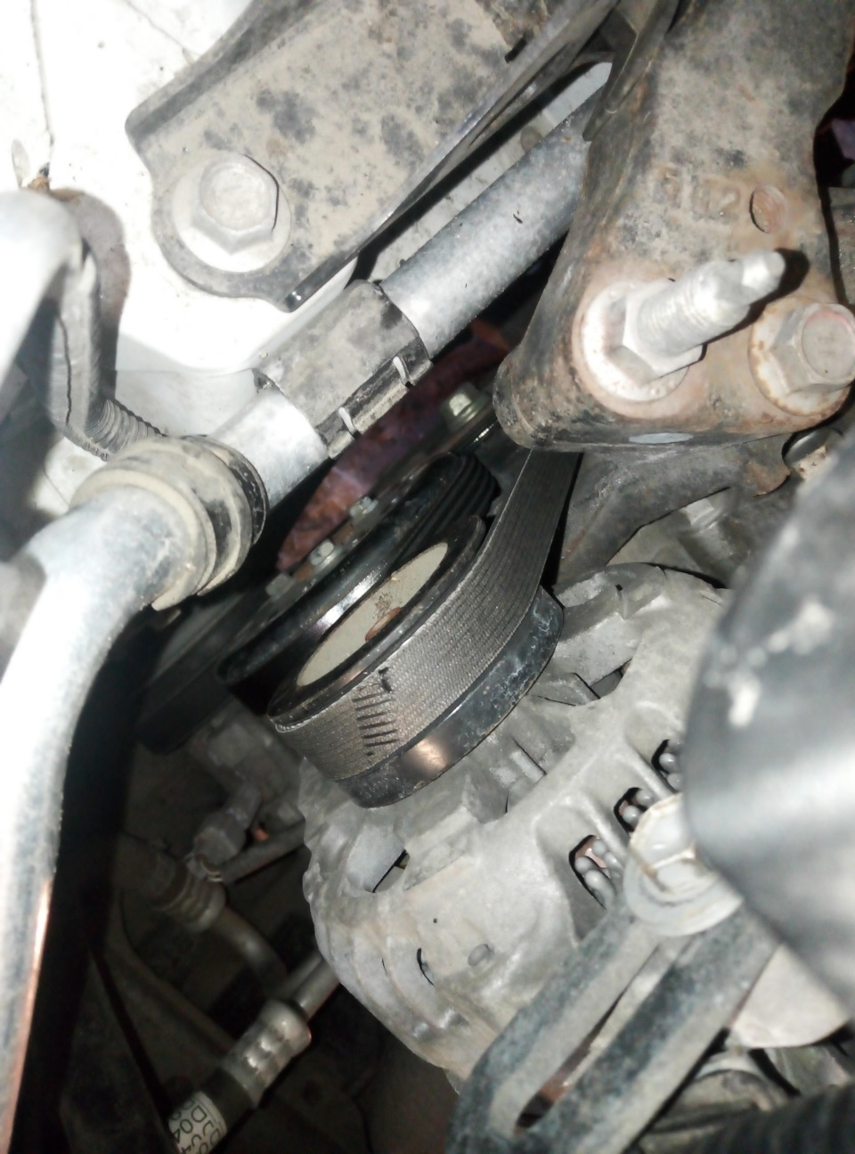 Приводной ремень — Toyota Corolla Axio (E160), 1,5 л, 2017 года ...