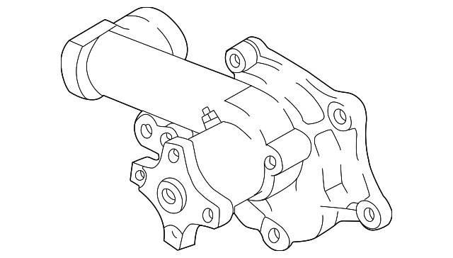 2510038200 Насос охлаждающей жидкости двигателя KIA HYUNDAI | Запчасти ...