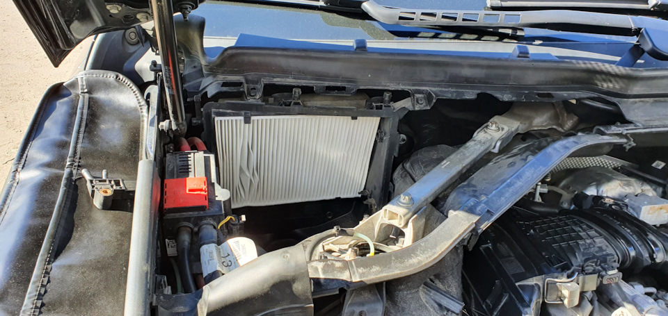 Замена топливного, воздушных фильтров — Mercedes-Benz GL-Class (X166 ...