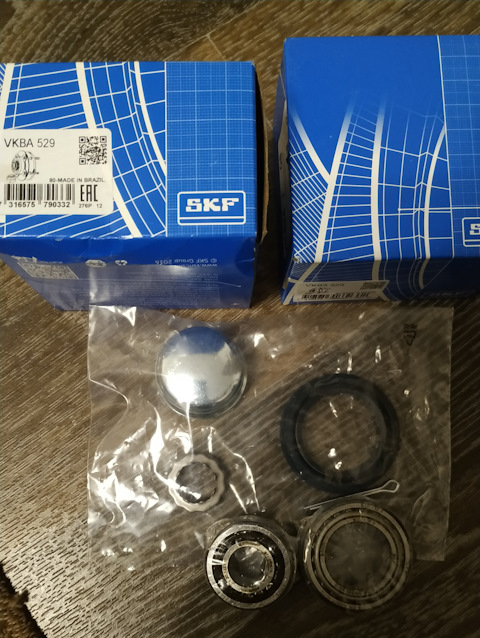 VKBA529 Комплект подшипника ступицы колеса SKF | Запчасти на DRIVE2