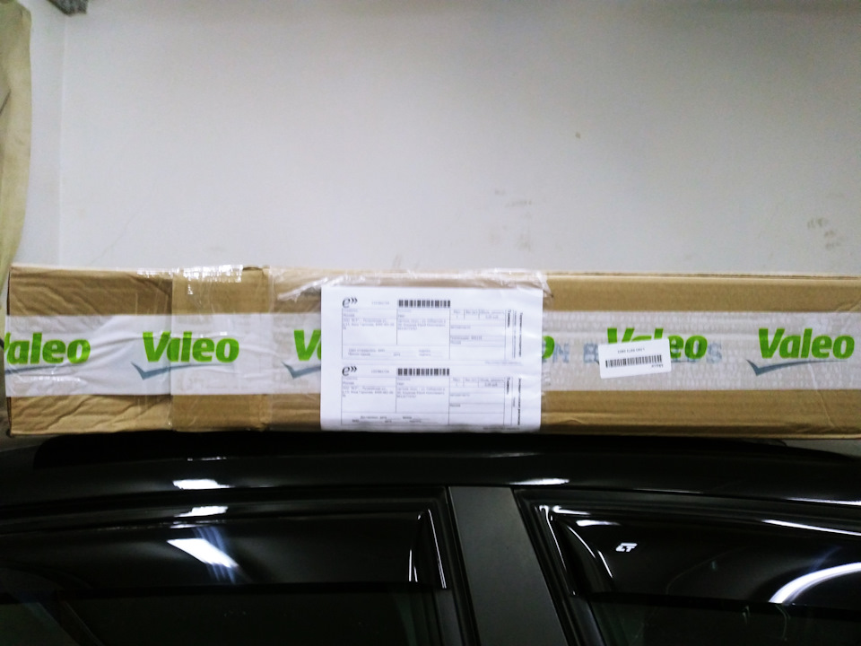 Пришли щетки SWF VisioFlex от Valeo! — DRIVE2