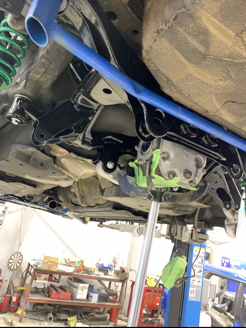 Реставрация всей подвески — Subaru Legacy B4 (BL), 2 л, 2008 года ...