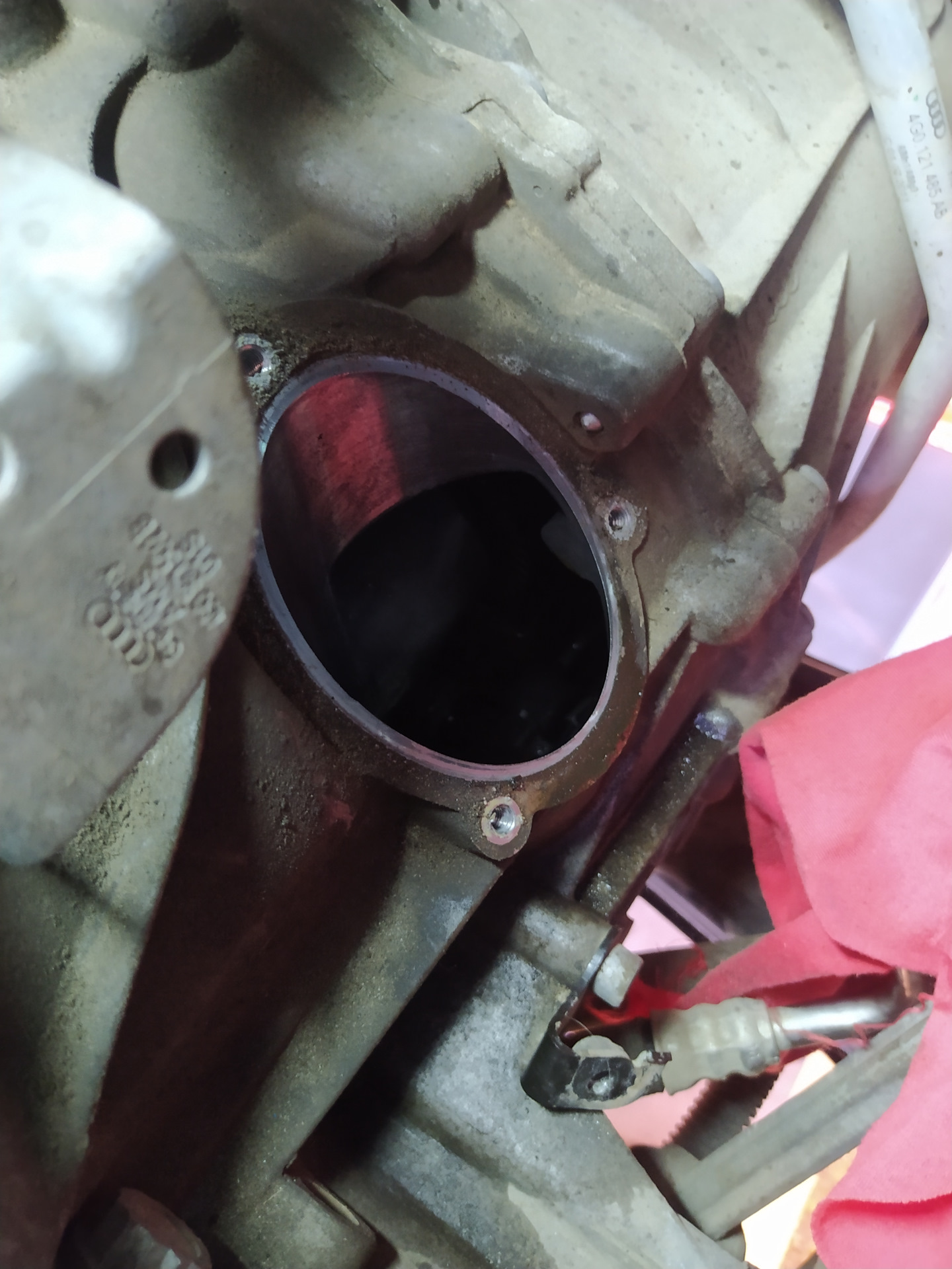 Замена масла в вариаторе — Audi A6 (C7), 2 л, 2011 года | плановое ТО ...