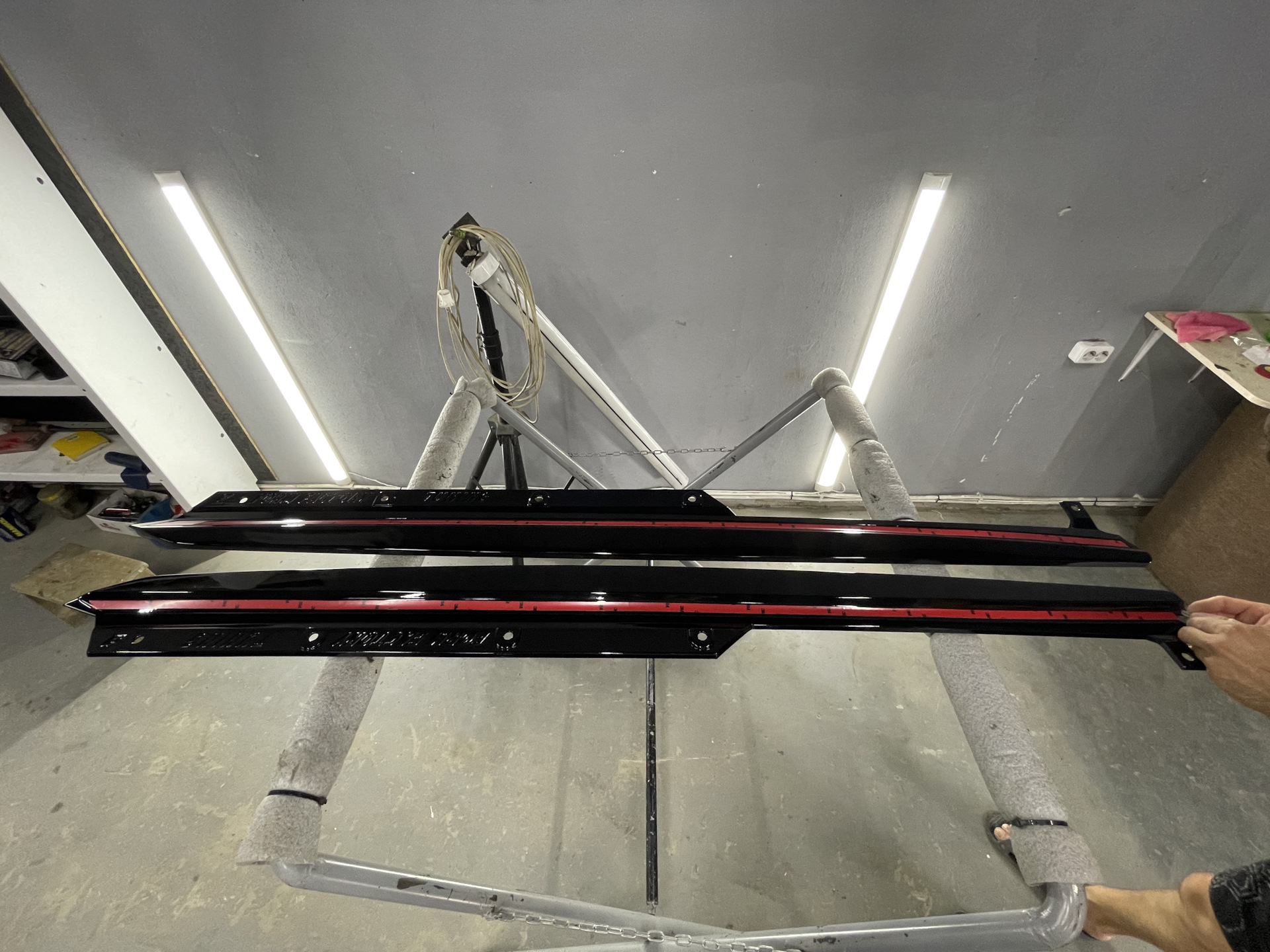 Диффузор, пороги, спойлер, полосы, рамки — BMW 3 series (G20), 2 л ...