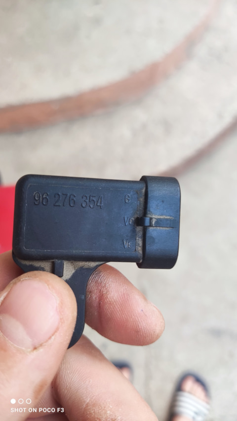 96276354 Датчик давления воздуха во впускном коллекторе двигателя GM ...