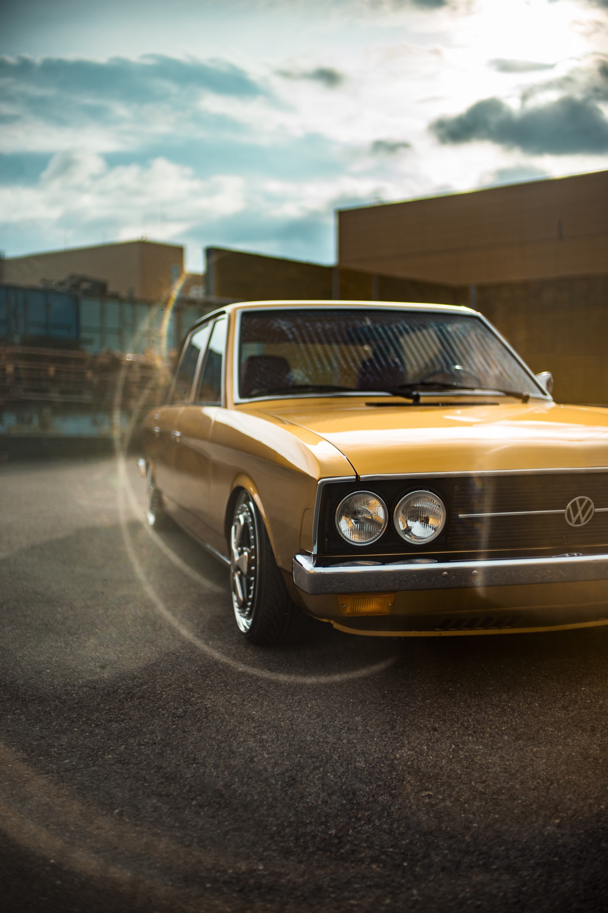 Жизнь после стройки… — Volkswagen K70, 1,6 л, 1973 года | кузовной ...