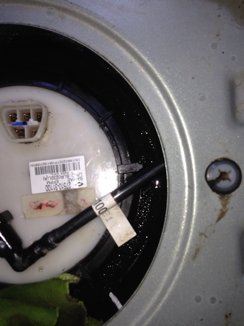 2751031100 Насос топливный электрический Almera Classic B10 2006-2012 ...