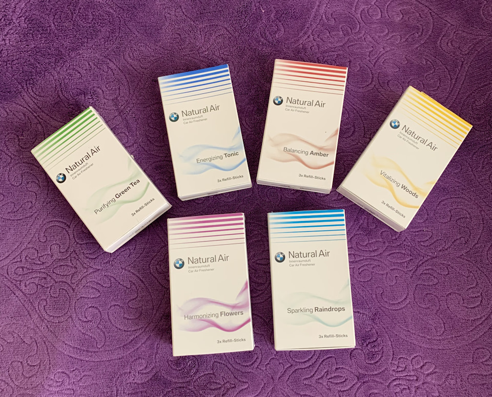 Картриджи к комплекту ароматизации воздуха в салоне BMW Natural Air ...