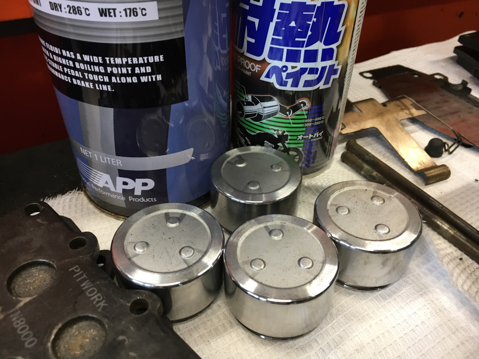 Сборка тормозов — Toyota Hilux Surf (1G), 3,4 л, 1989 года | тюнинг ...