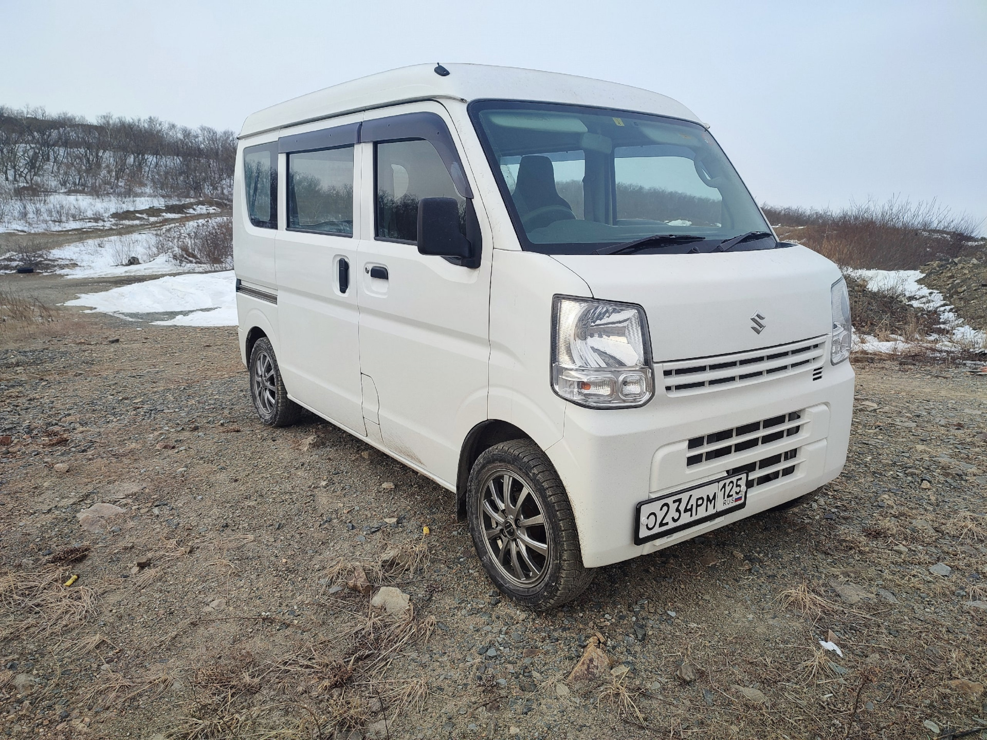 "мал да удал" или первый выезд в лес — Suzuki Every (DA17), 0,7 л, 2018 ...