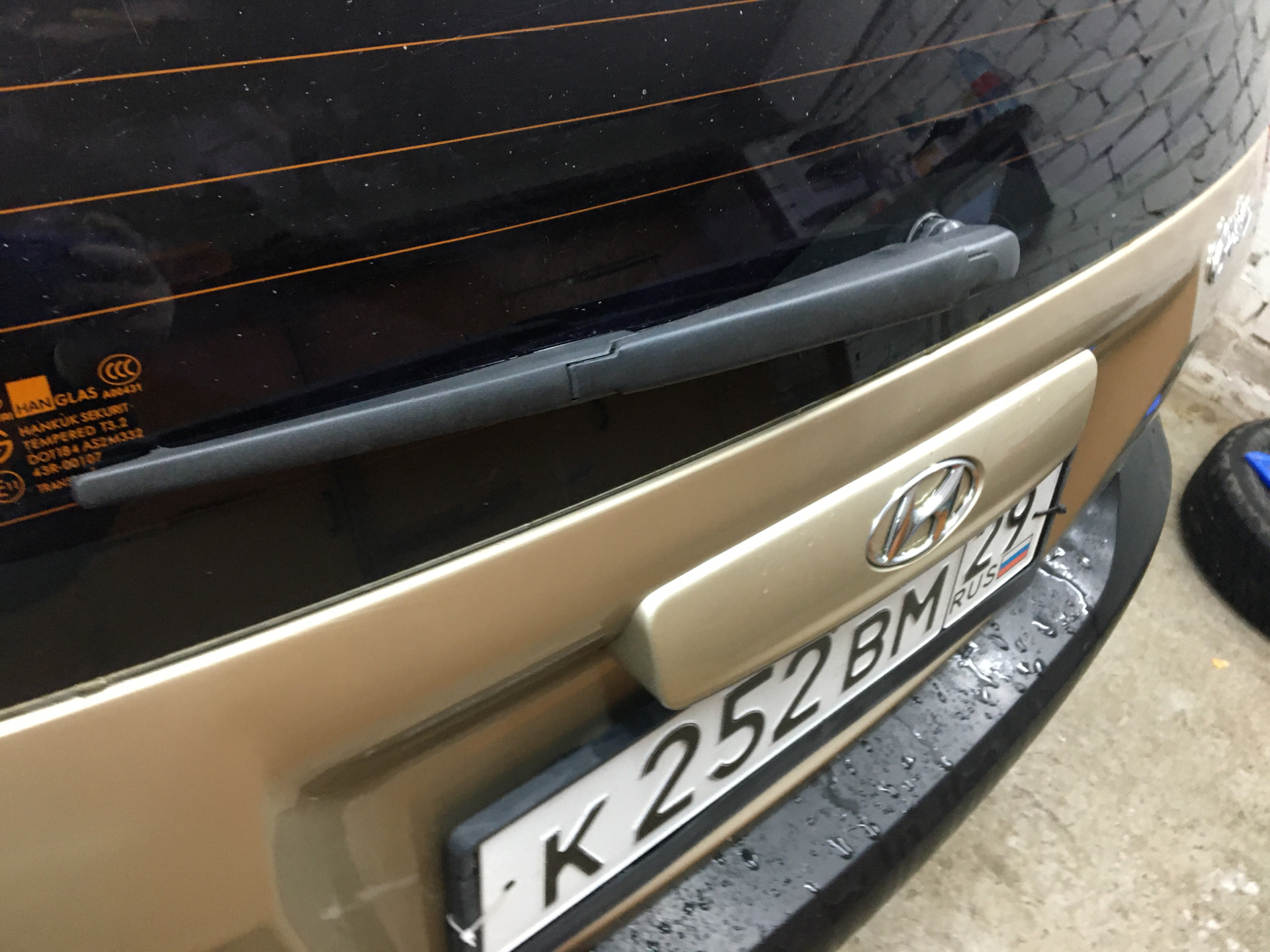Задний дворник — Hyundai Getz, 1,4 л, 2006 года | другое | DRIVE2