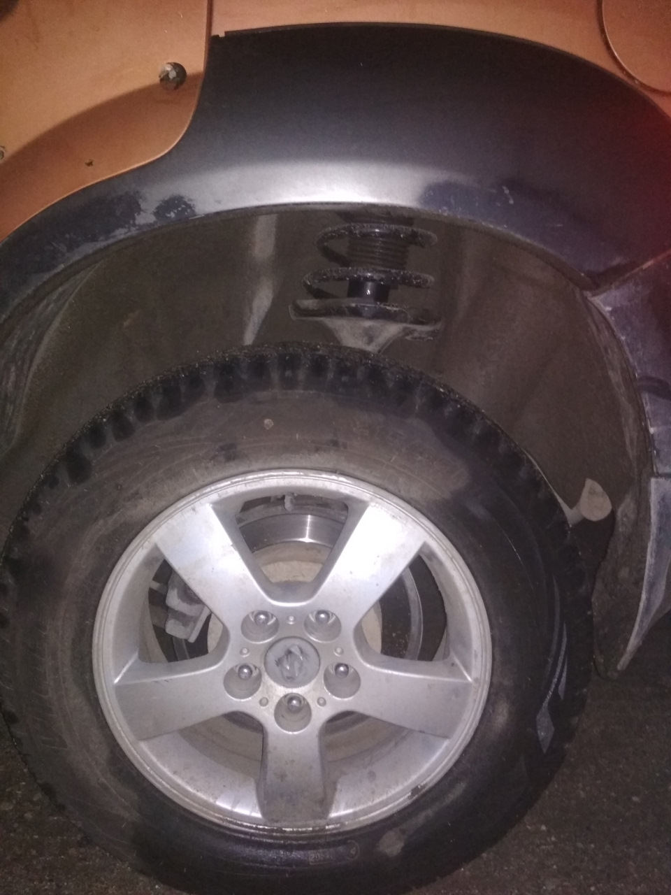 Замена задних пружин — Hyundai Tucson (JM), 2 л, 2006 года | поломка ...