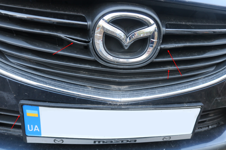 Поцелуй на удачу — Mazda 6 (3G) GJ, 2,5 л, 2016 года | ДТП | DRIVE2