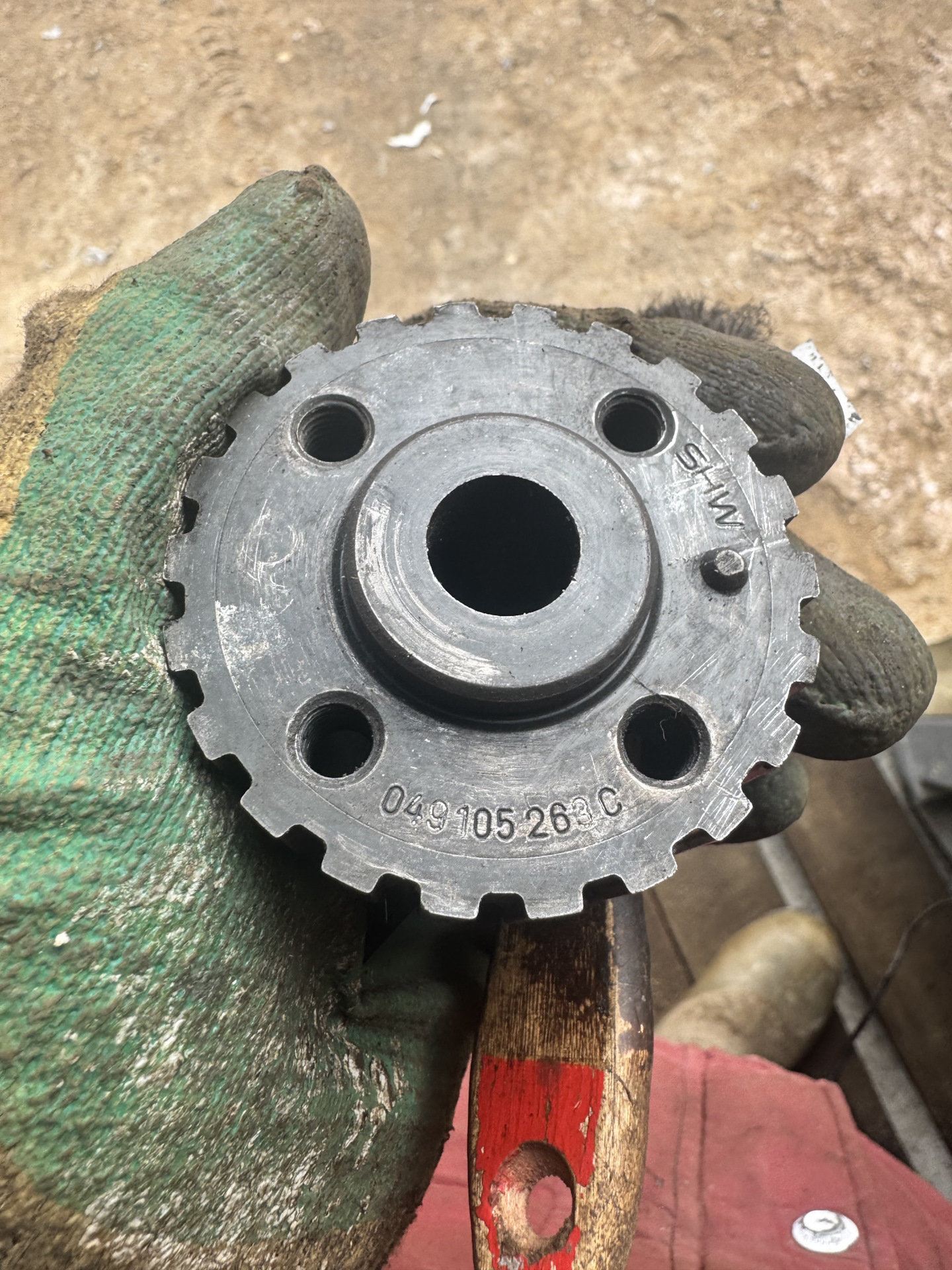 Бьет шкив коленвала. (Решено) — Audi 100 (C4), 2 л, 1992 года ...