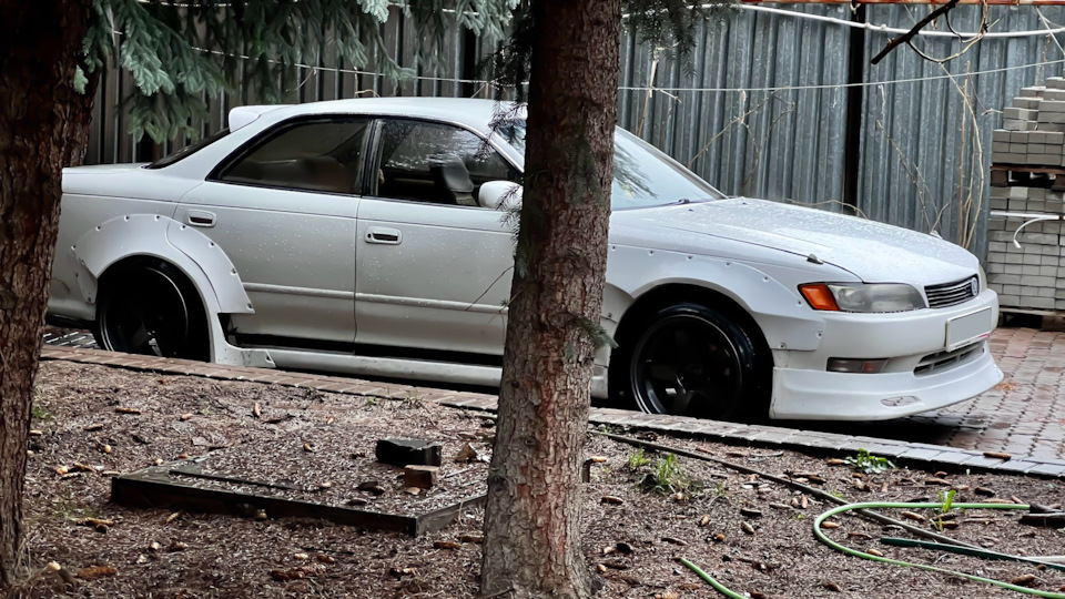 Козырек Vanquish Mark 90 — Toyota Mark II (90), 2,5 л, 1993 года ...