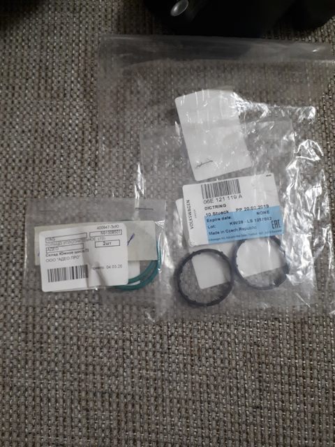 06E121119A Кольцо уплотнительное / A4, A6, A8 01~ VAG | Запчасти на DRIVE2