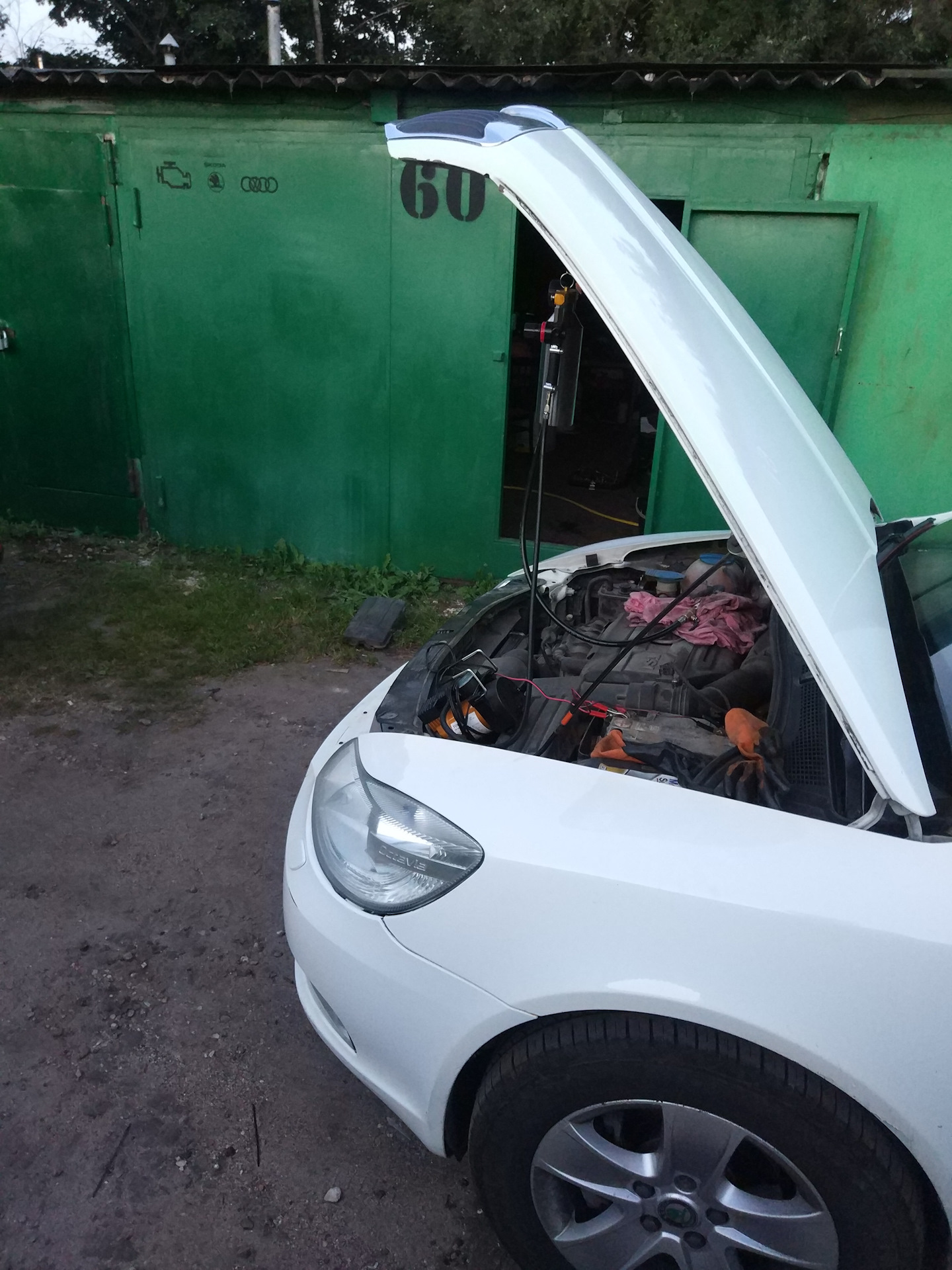 Промывка форсунок/инжектора Октавия А5 1.8 TSI — Промывка форсунок ...