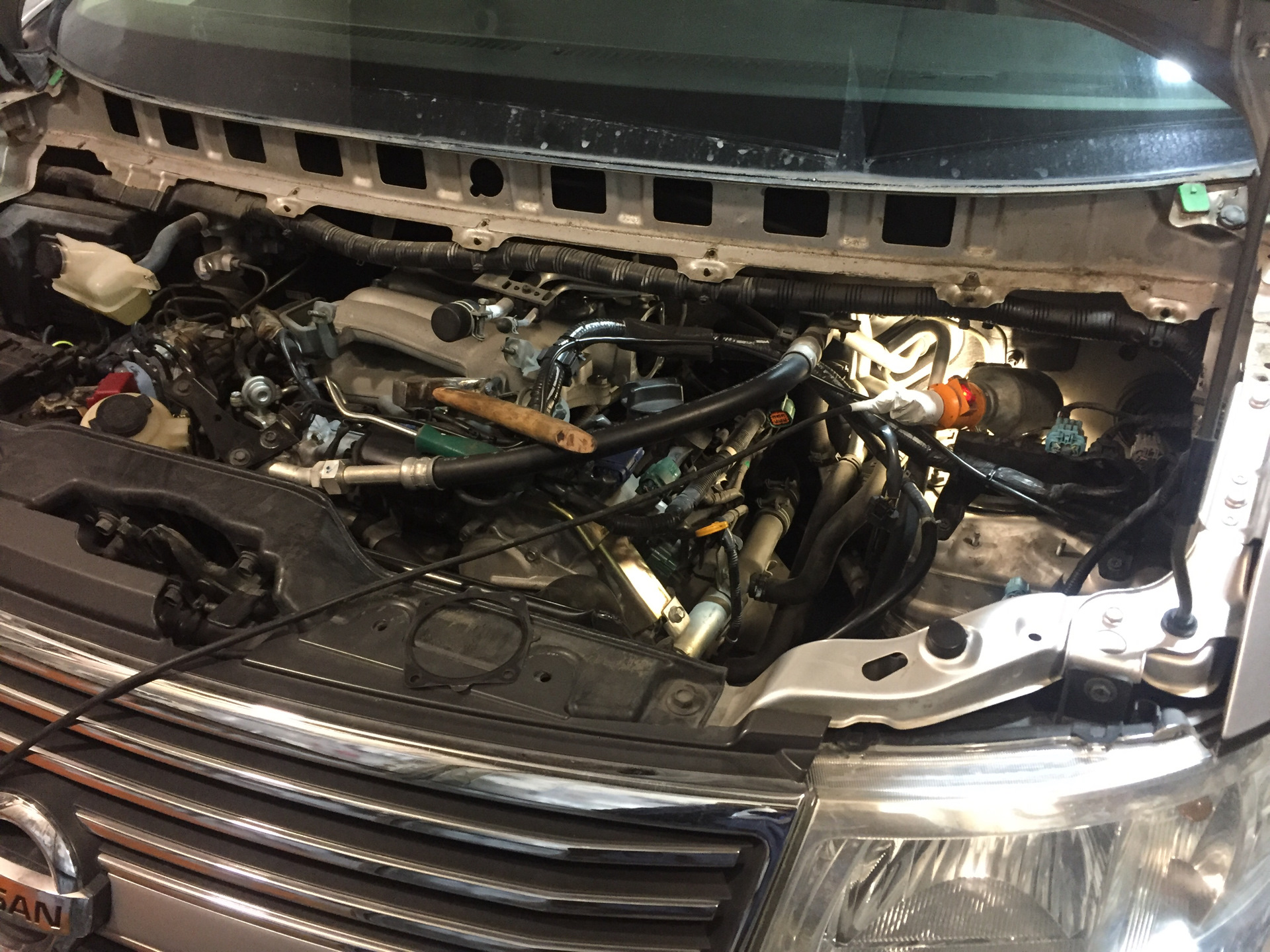 Замена сальника карданного вала и небольшое ТО — Nissan Elgrand (E51 ...