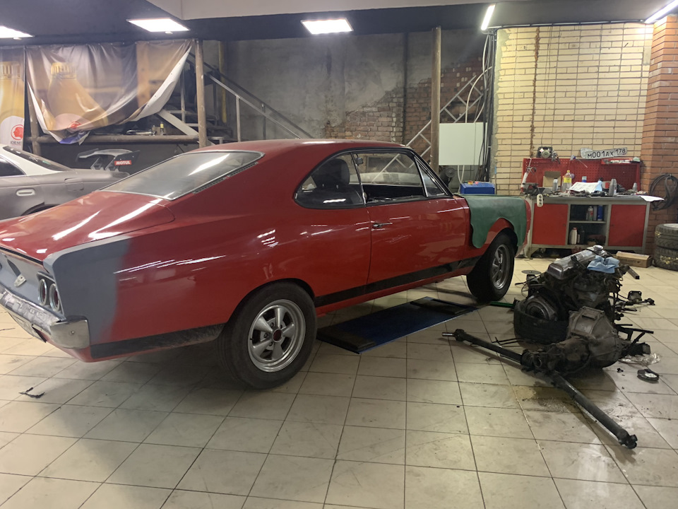 Свап V8 1UZ от Crown Majesta — Opel Rekord C, 4,3 л, 1969 года | тюнинг ...