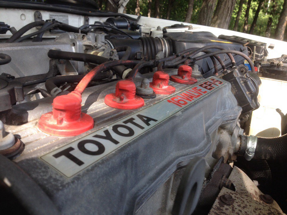 ТО (1) — Toyota Corolla Levin (AE91/92), 1,5 л, 1989 года | визит на ...