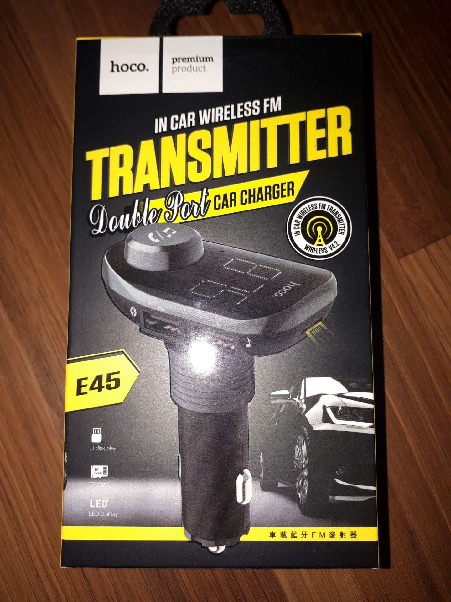 Hoco e45 FM-Transmitter — Toyota Aygo (1G), 1 л, 2008 года ...