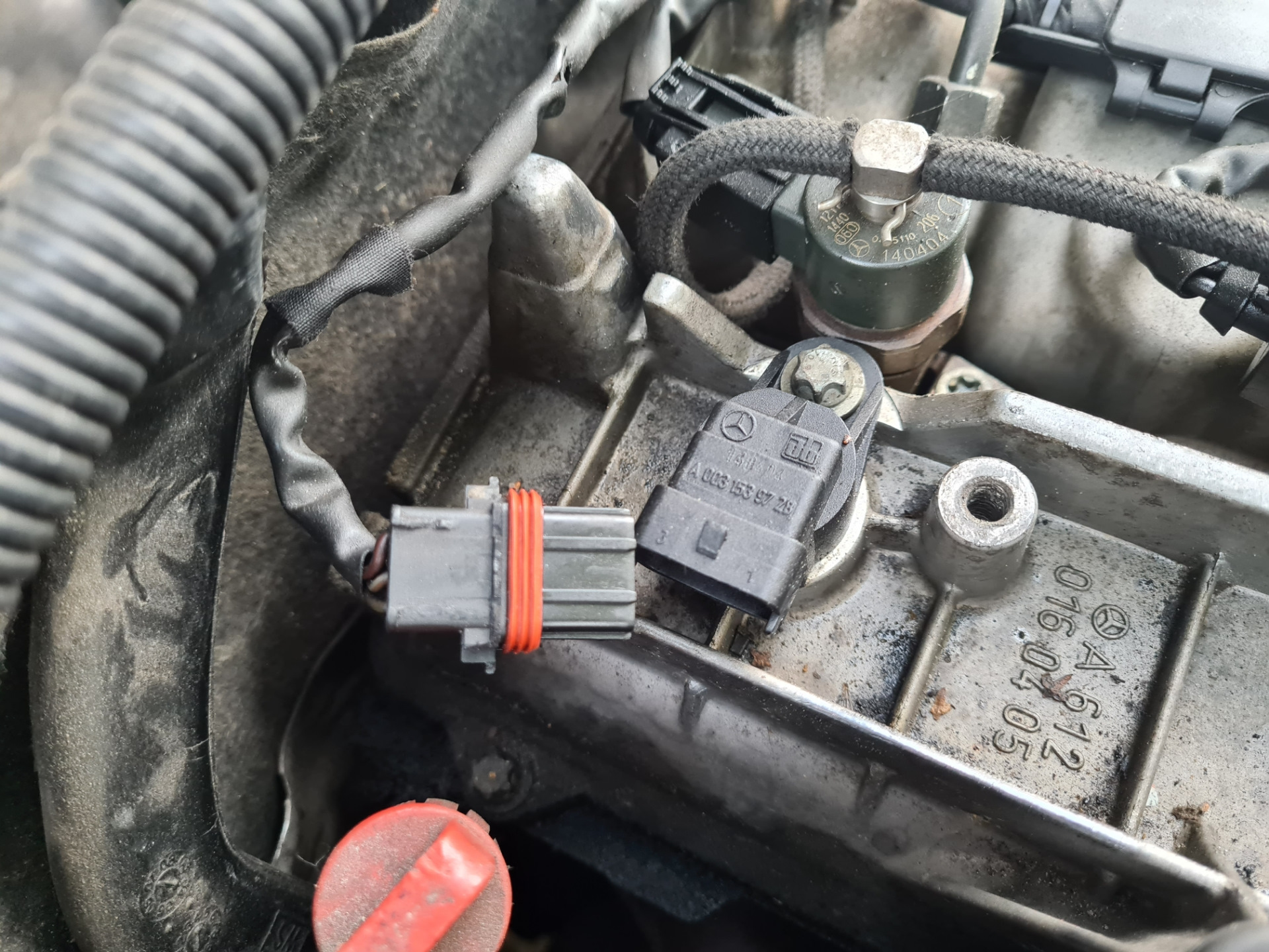 Ошибка синхронизации коленчатого вала и распредвала P1354 om612 ...