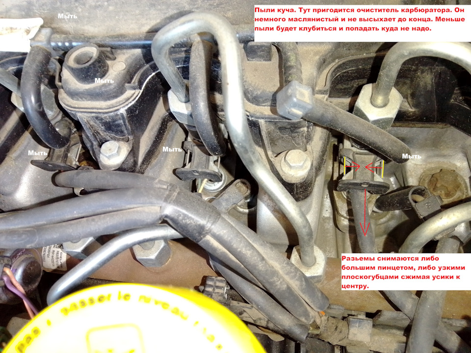 Duster 1g k9k delphi ремонт форсунок своими руками — Renault Duster (1G ...