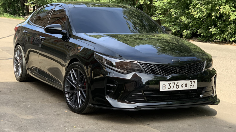 KIA Optima (4G) 2.4 бензиновый 2016 | Black GTline на DRIVE2