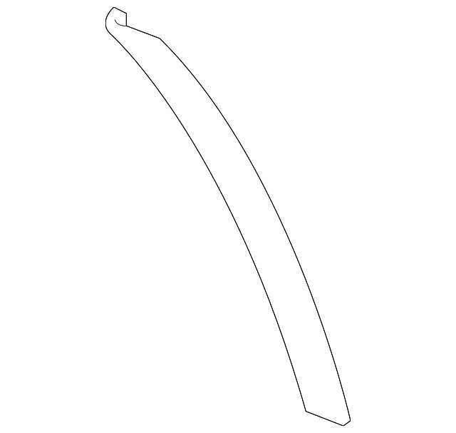 7407A317 Расширитель на задний бампер OUTLANDER 13- LH Mitsubishi ...