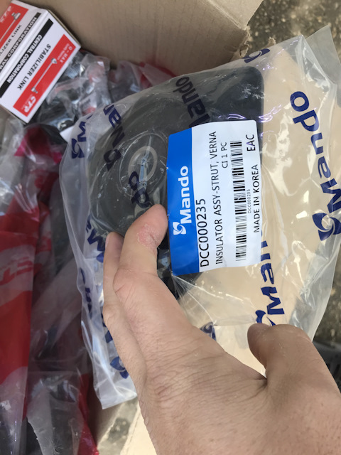 DCC000235 Top strut mounting MANDO | Запчасти на DRIVE2