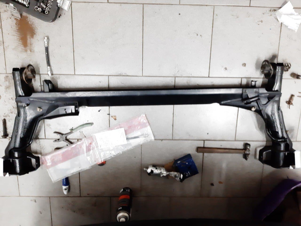 Переход на 5x100. Часть 2. Задняя подвеска GTI/VR6. Рядный подшипник ...