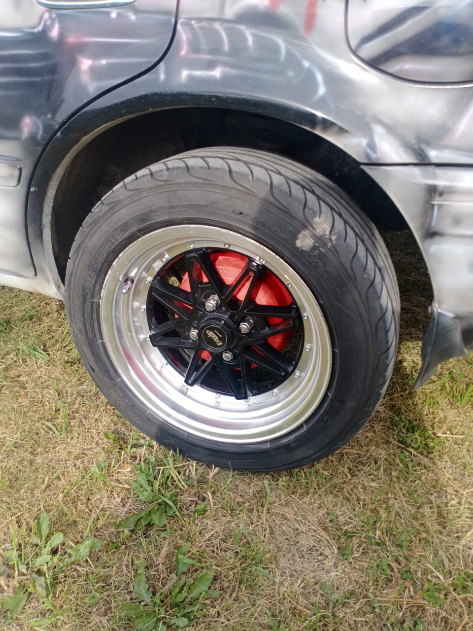 🔰Замена задней резины 🏁🤔 — Toyota Corolla (110), 1,3 л, 1999 года ...
