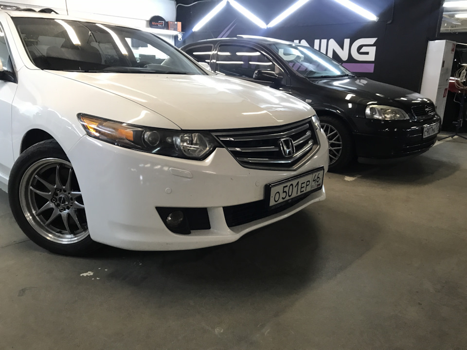 Honda Accord — замена ксеноновой линзы — High Level Tuning на DRIVE2