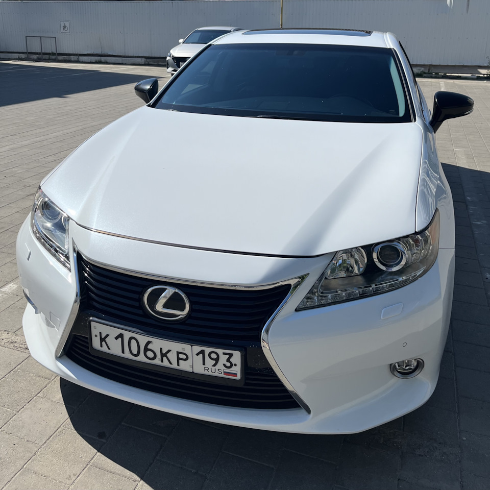 Атермальная тонировка лобового стекла — Lexus ES (XV60), 2,5 л, 2015 ...