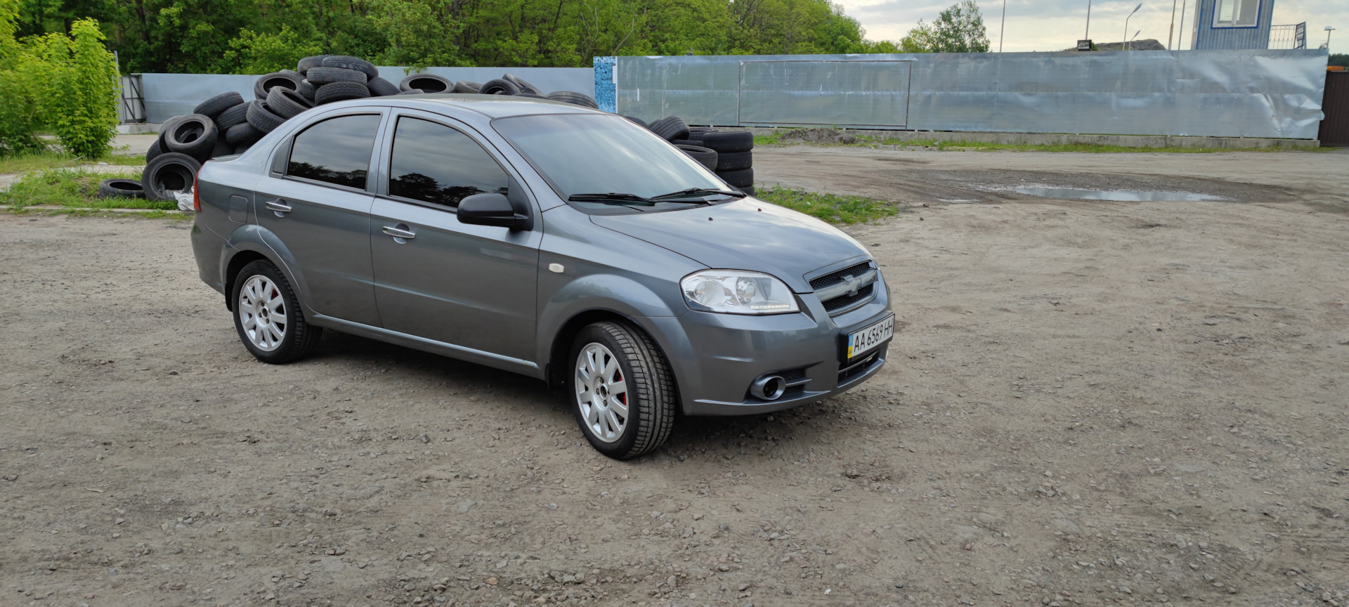 Сборка, зазорчики и переезд машины домой — Chevrolet Aveo Sedan (1G), 1 ...