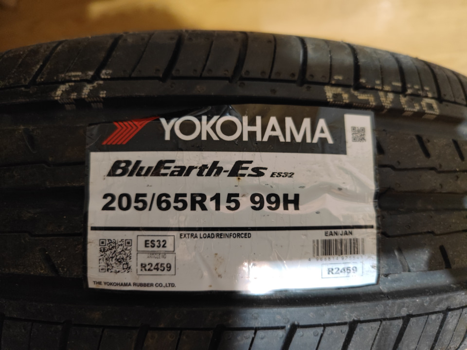 Летняя резина Yokohama BluEarth-Es ES32 — износ за три сезона. — Lada ...