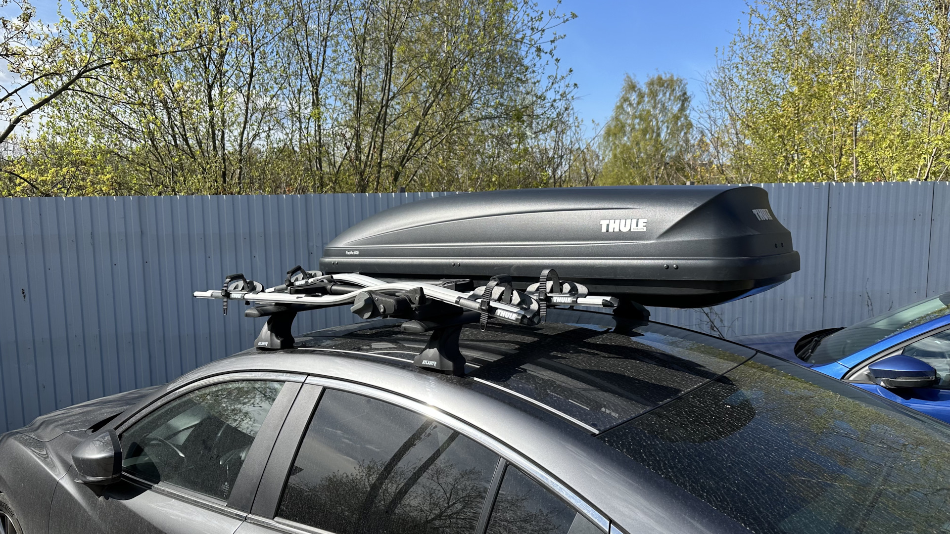 Thule pacific 600 — Mazda 6 (3G) GJ, 2,5 л, 2021 года | аксессуары | DRIVE2
