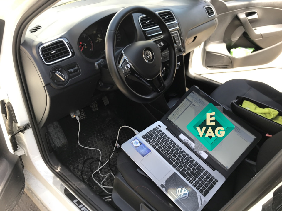 Volkswagen Polo 1.6 MT CWVA "2019. Чип-тюнинг 110 лс. 🔜 120 лс немецким ...