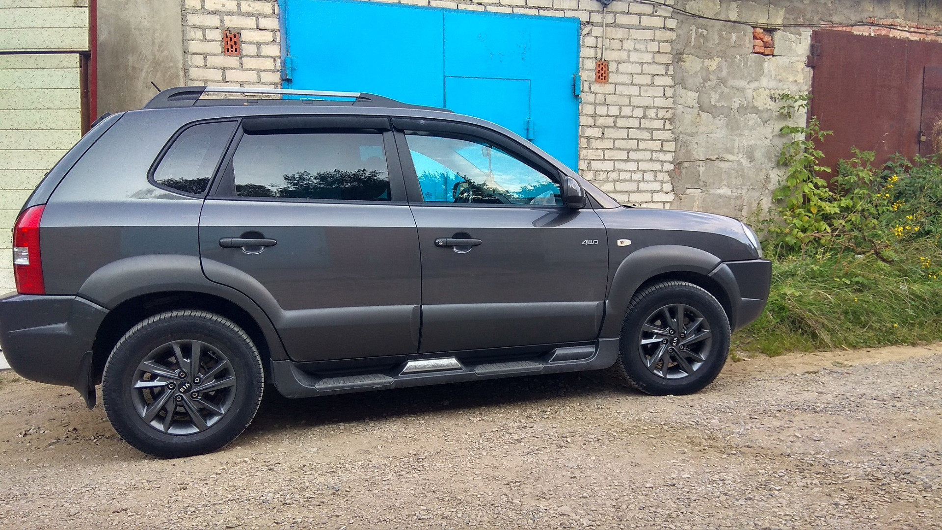 Новые диски — Hyundai Tucson (JM), 2,7 л, 2007 года | колёсные диски ...