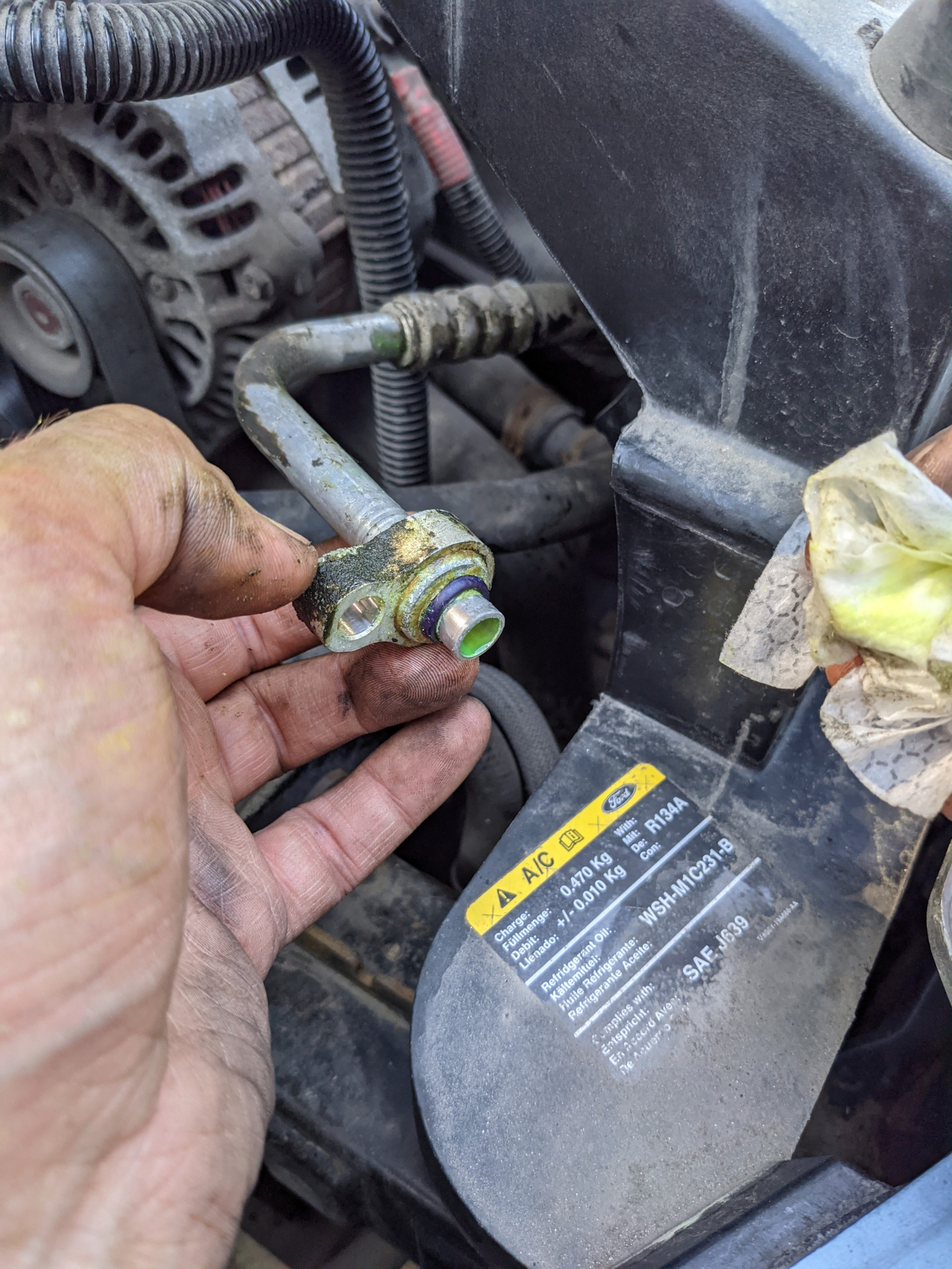 Кондиционер, часть 3 — Ford Fusion, 1,4 л, 2006 года | своими руками ...