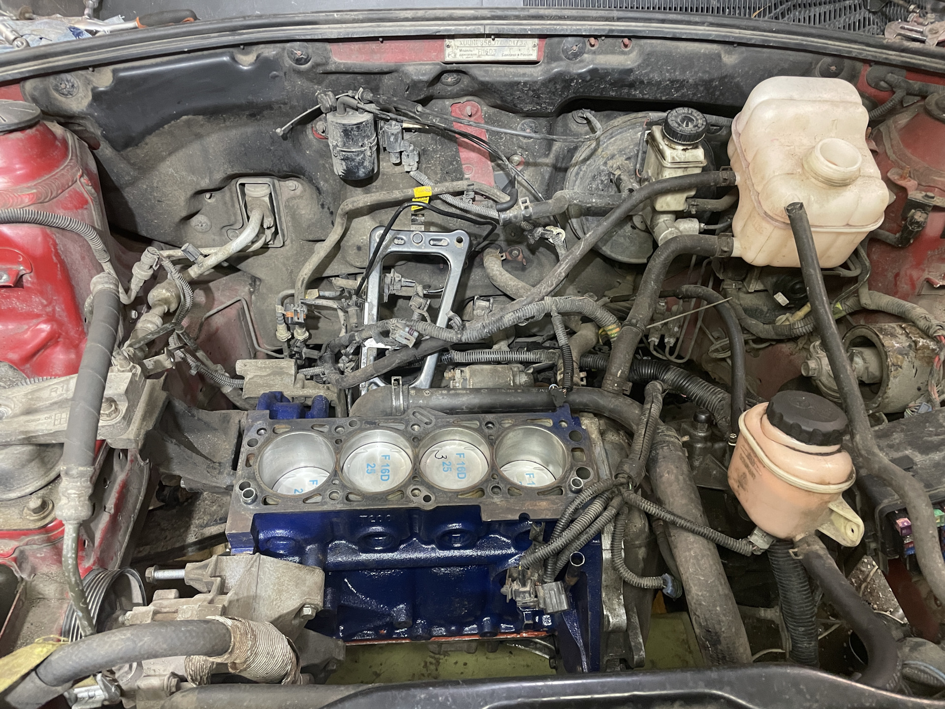 Капиталка двигателя — Chevrolet Lacetti SW, 1,6 л, 2007 года | поломка ...