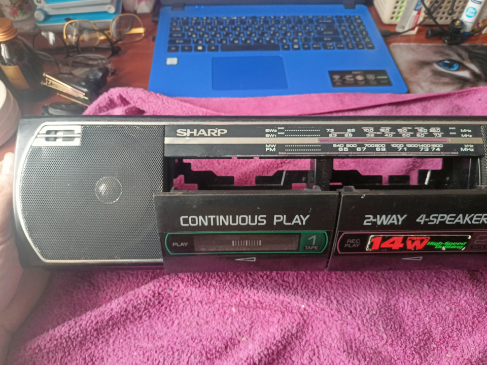 SHARP WQ-267ZT (BK) Часть вторая-заключительная — Сообщество «Клуб Почитателей Кассетных ...