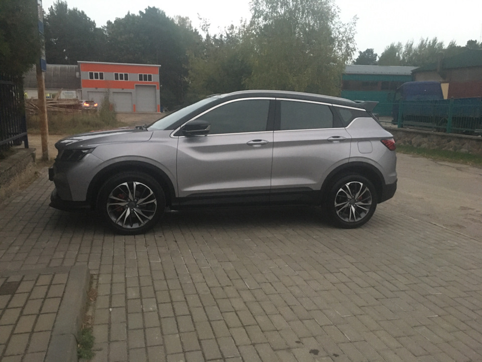 Шторки на передние стекла — Geely Coolray (1G), 1,5 л, 2020 года ...