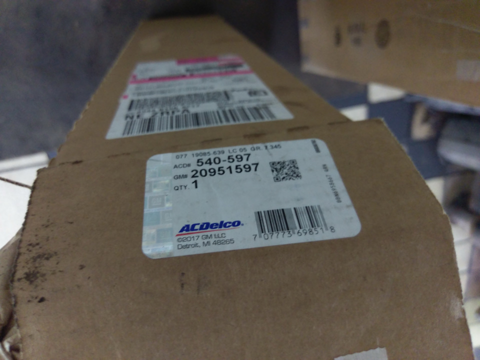 20951597 Амортизатор задний для а/м Cadillac CTS, 3.6 л, ход GM ...