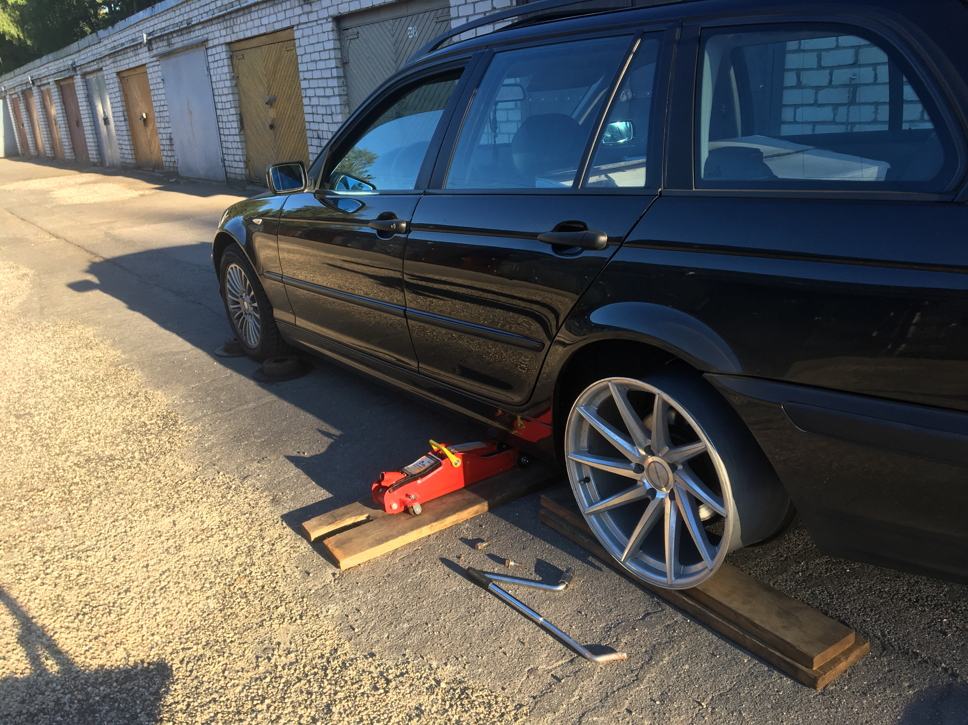 Vossen r19 — BMW 3 series Touring (E46), 2 л, 2001 года | колёсные ...