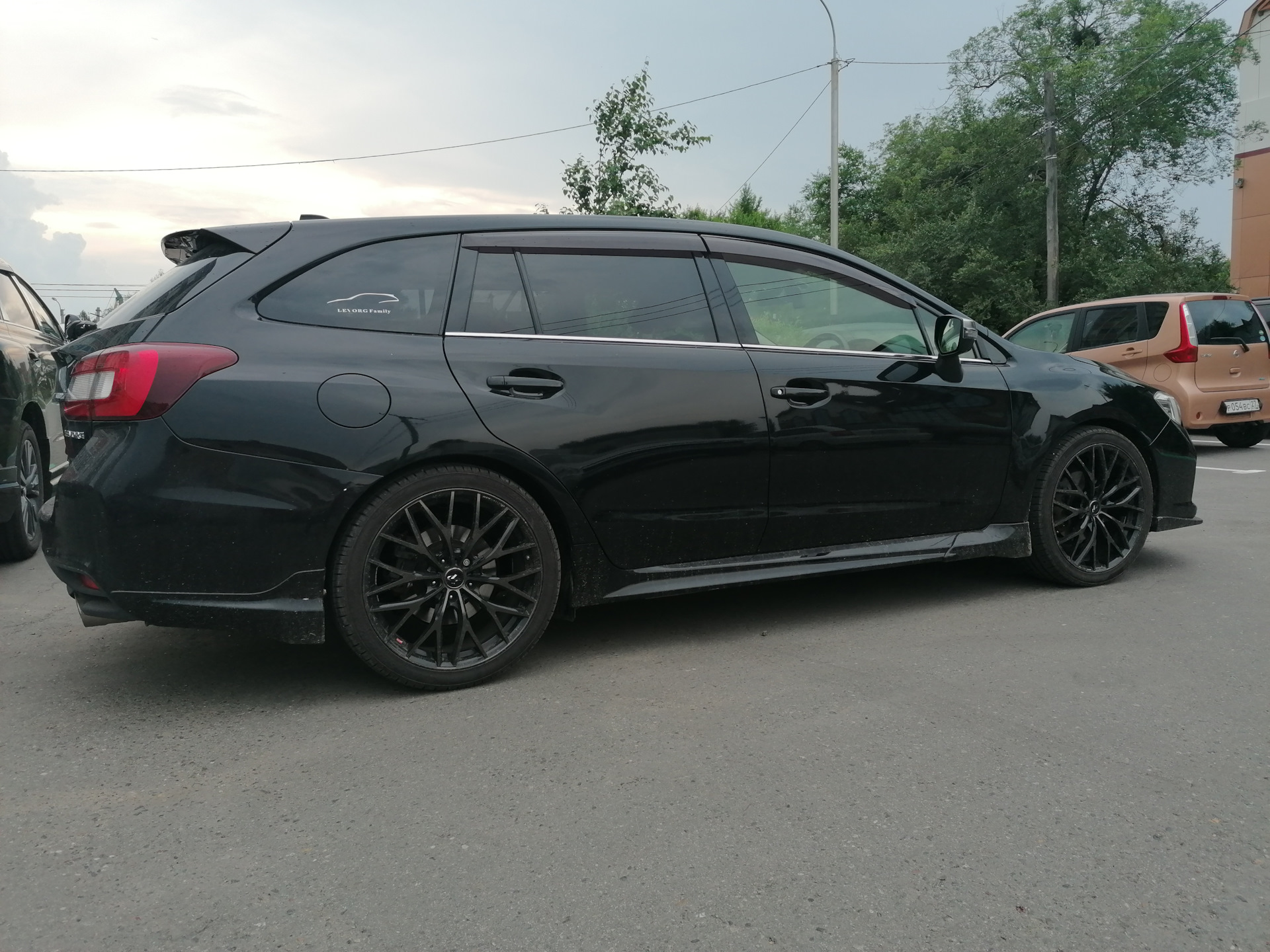 Bilstein и пружины STI — Subaru Levorg (VM), 1,6 л, 2017 года | тюнинг | DRIVE2