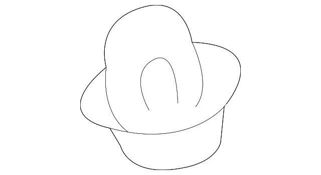 MU000977 ФИКСАТОР ПРОКЛАДКИ СТЕКЛА ЗАДН.ПАНЕЛИ Mitsubishi | Запчасти на ...