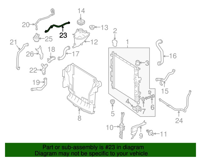 A1645000075 Шланг радиатора Mercedes | Запчасти на DRIVE2