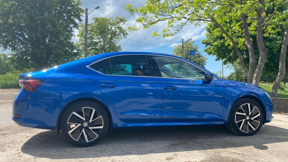 Skoda Octavia A8 Mk4 2.0 дизельный 2020 | Race blue на DRIVE2